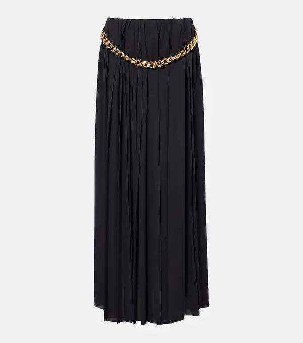 Balenciaga Pleated Maxi Skirt