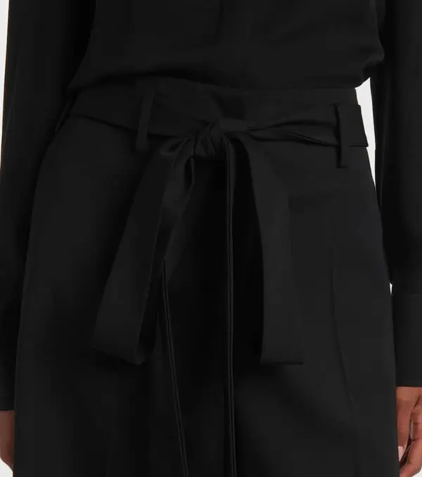 Valentino Garavani Virgin Wool Sable Bermuda Pants