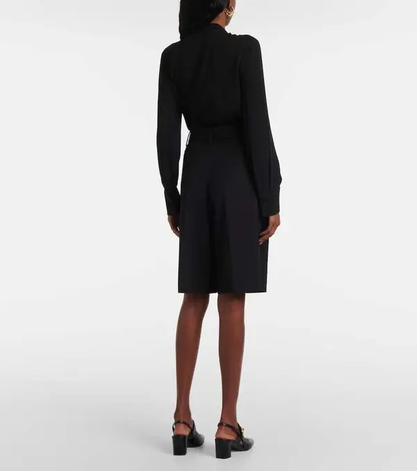 Valentino Garavani Virgin Wool Sable Bermuda Pants