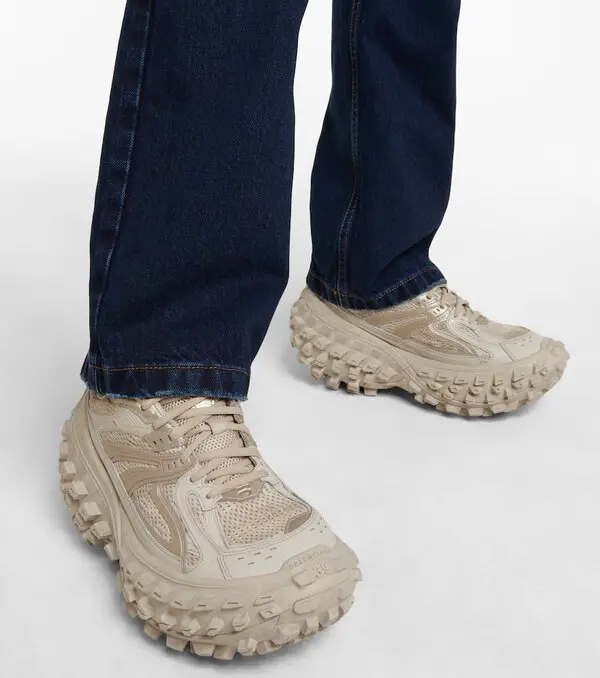 Balenciaga Bouncer Mesh Sneakers - Beige