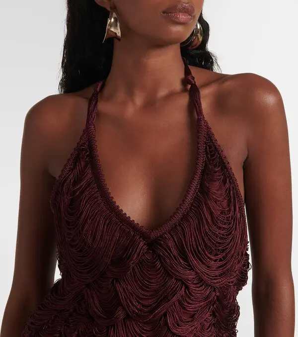 FERRAGAMO Halterneck Minidress