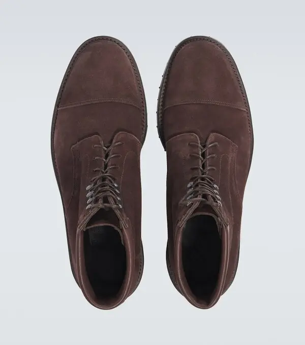 George Cleverley Taron Ii Suede Lace-up Boots