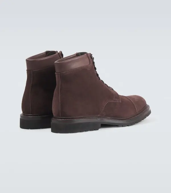 George Cleverley Taron Ii Suede Lace-up Boots