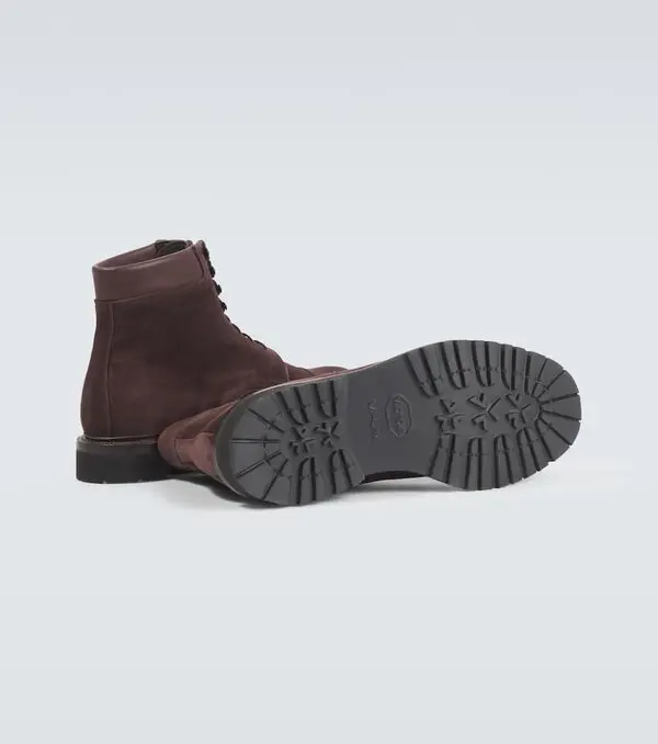 George Cleverley Taron Ii Suede Lace-up Boots