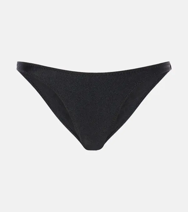 SAME 90s High-rise Bikini Bottoms - Black