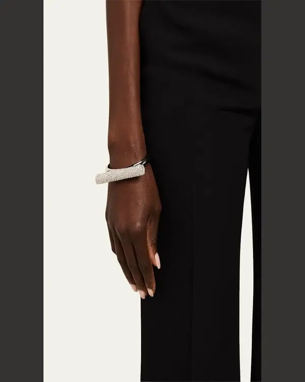Alexander McQueen Crystal Cuff Bracelet