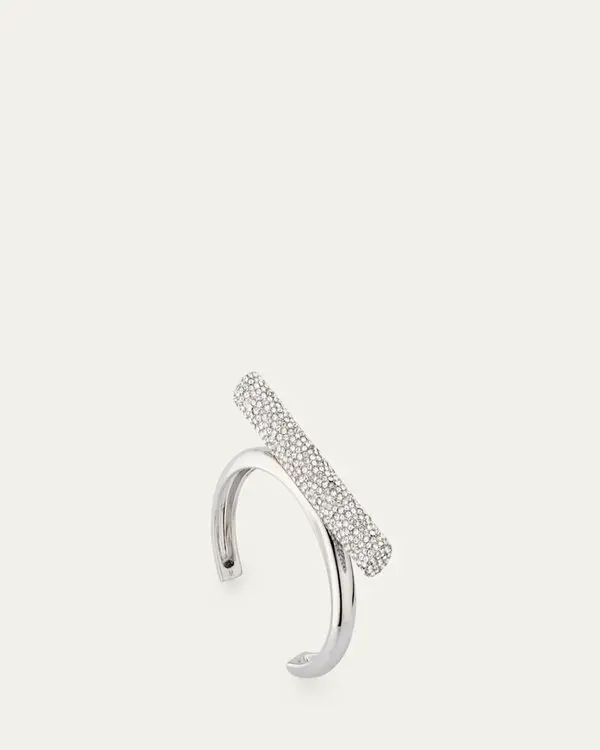 Alexander McQueen Crystal Cuff Bracelet