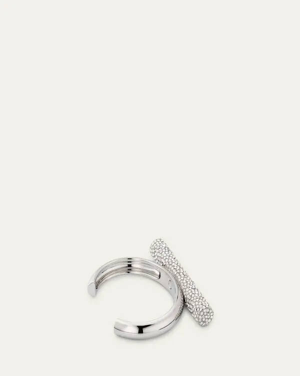 Alexander McQueen Crystal Cuff Bracelet