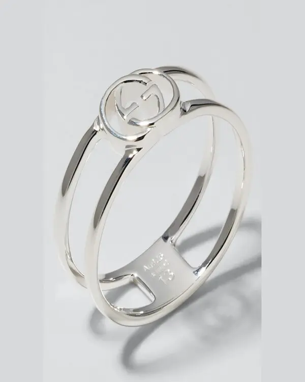 Gucci Interlocking G 6mm Ring
