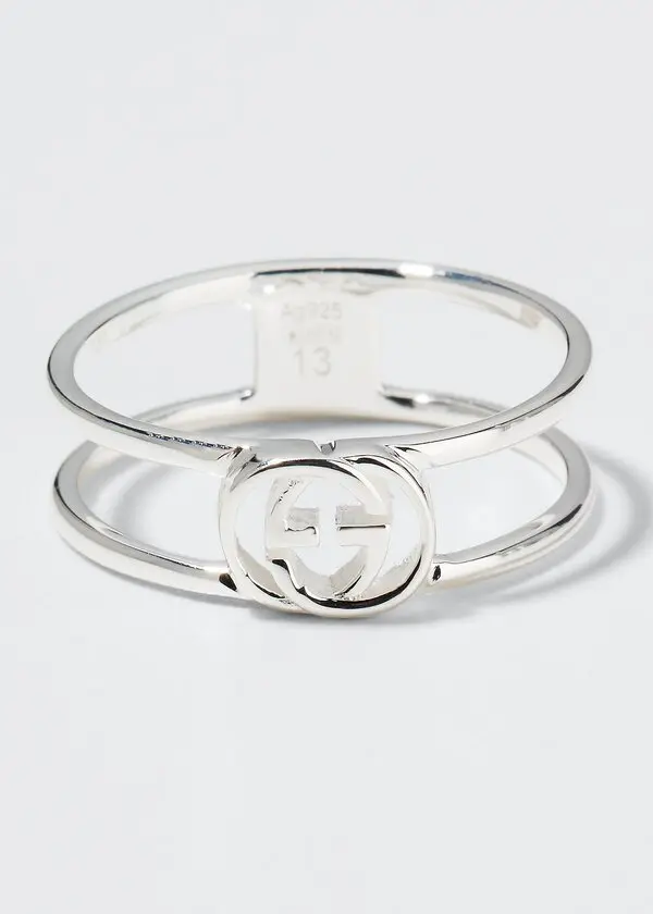 Gucci Interlocking G 6mm Ring