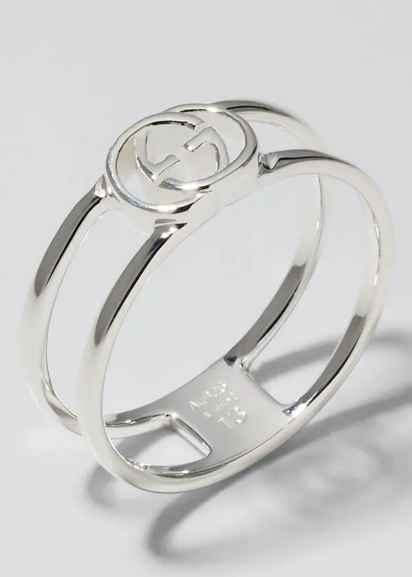 Gucci Interlocking G 6mm Ring