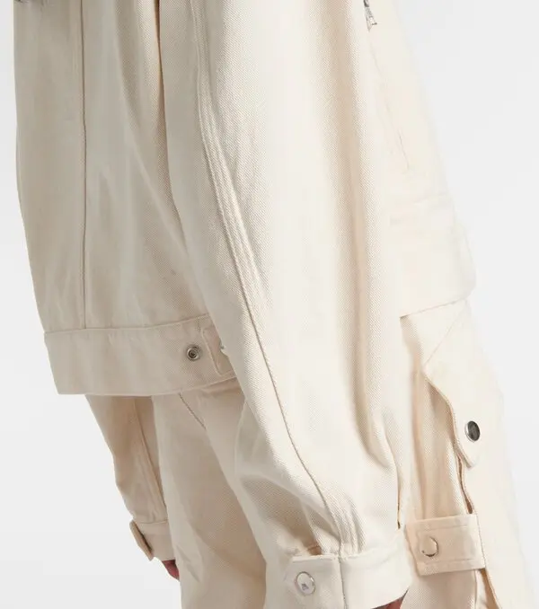 Isabel Marant Julie Corduroy-trimmed Denim Jacket