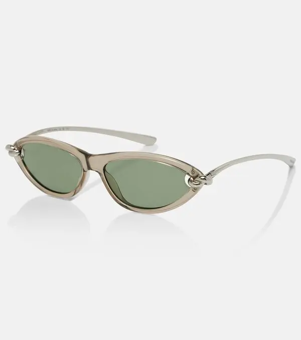 Bottega Veneta Knot Cat-eye Sunglasses