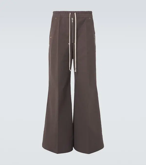 Rick Owens Bela Wide-leg Pants - Grey