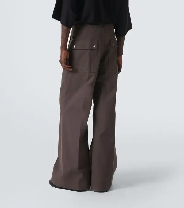 Rick Owens Bela Wide-leg Pants - Grey