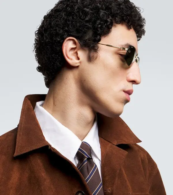 Cartier Première De Rectangular Sunglasses