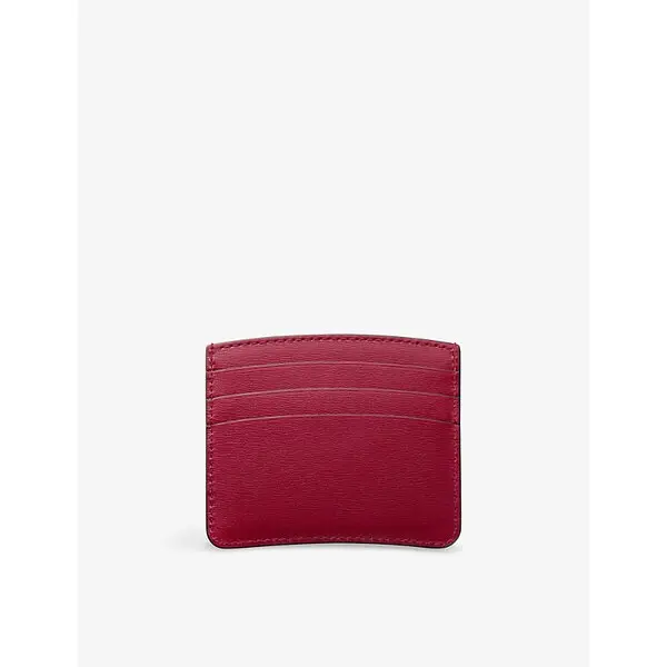Cartier Panthère De Leather Cardholder - Cherry Red