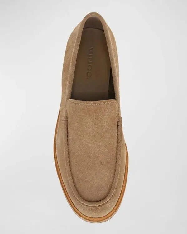 Vince Rafael Suede Loafers - New Camel