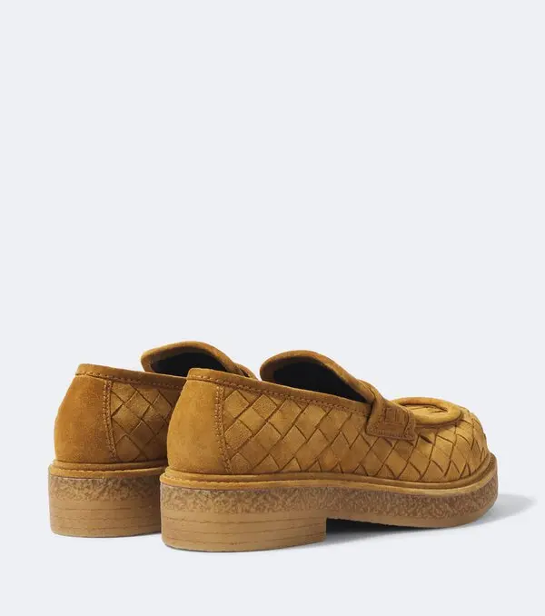 Bottega Veneta Haddock Intrecciato Loafers