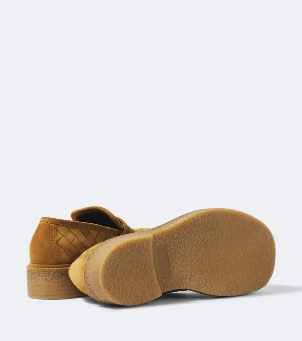 Bottega Veneta Haddock Intrecciato Loafers