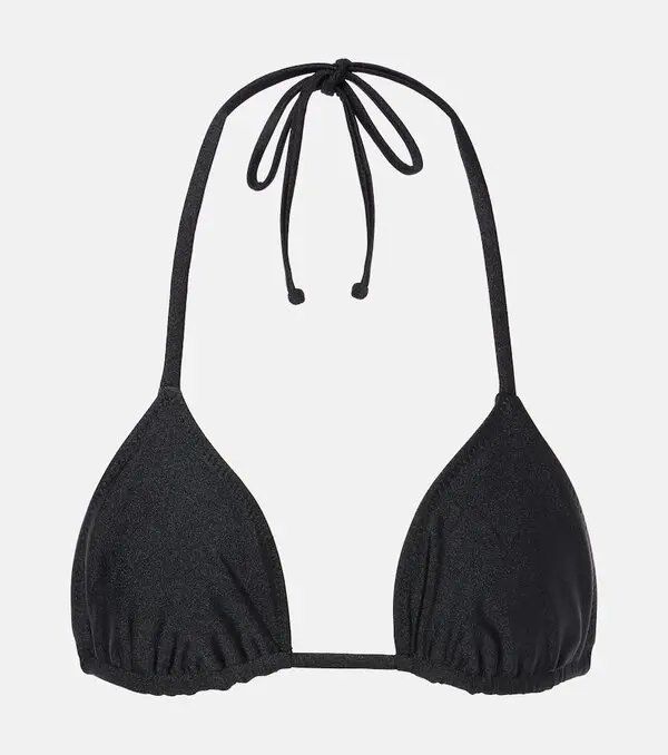 SAME Triangle Bikini Top - Black