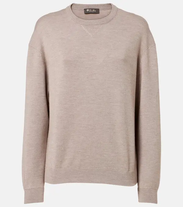 Loro Piana Balfour Crewneck Sweater - Brown