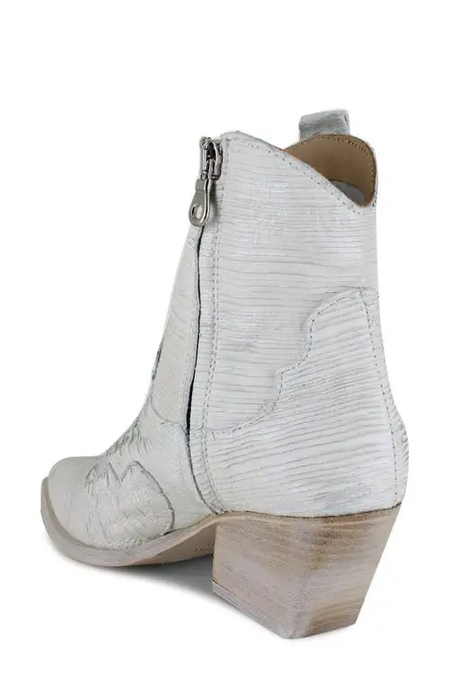 ZIGI Yuliana Western Boots - Off White Leather
