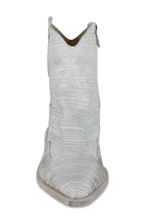 ZIGI Yuliana Western Boots - Off White Leather