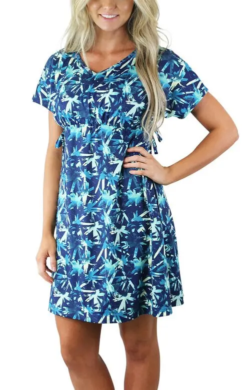 UV SKINZ Short Cover-up - Tie-dye Burst
