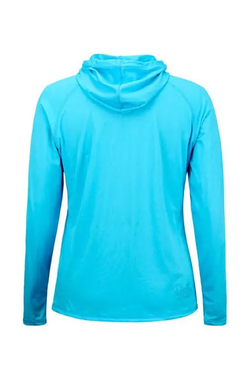 UV SKINZ Pullover Hoodie - Aqua