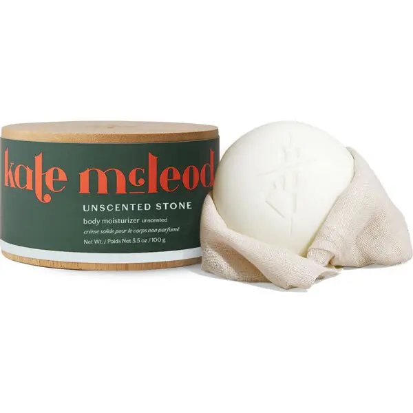 KATE MCLEOD Unscented Stonedeep Moisturizing Lotion Bar - Starter Kit