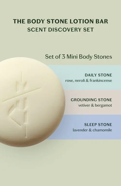 KATE MCLEOD The Body Stone Set Of 3 Mini Sampler $42 Value