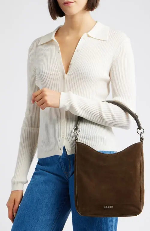Staud Mel Suede Shoulder Bag