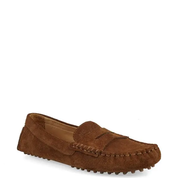 NATIONAL COMFORT Talulah Penny Loafer - Tan Suede