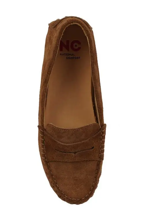 NATIONAL COMFORT Talulah Penny Loafer - Tan Suede