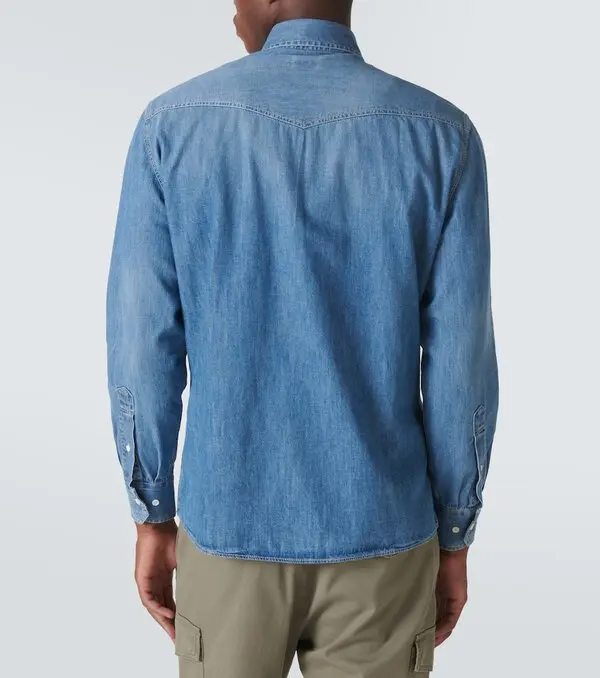 Brunello Cucinelli Denim Shirt