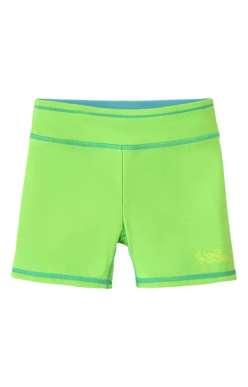 UV SKINZ Reversible Active Swim Shorts - Neon Sky/neon Green