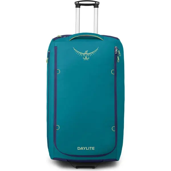 OSPREY Daylite 115-liter 32-inch Wheeled Duffle Bag - Blue Spikemoss Alkaline