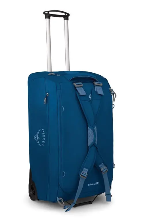 OSPREY Daylite 85-liter 28-inch Wheeled Duffle Bag - Night Shift Blue