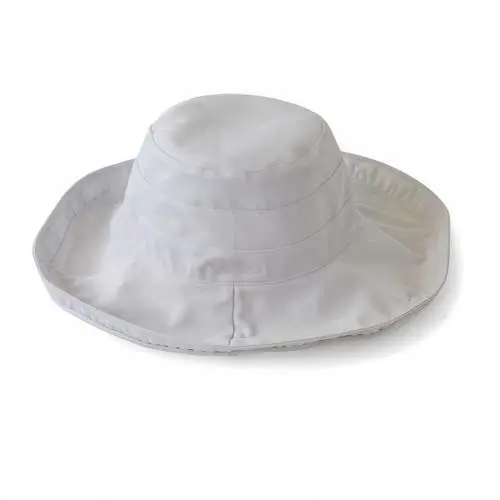 UV SKINZ Wide Brim Sun Hat - White