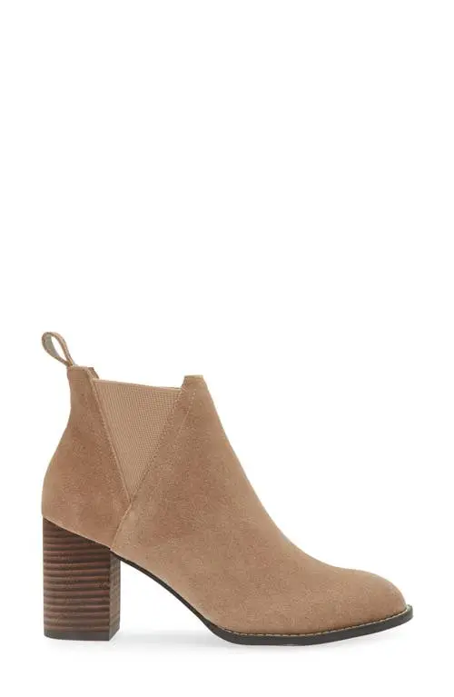 CHOCOLAT BLU Axa Chelsea Boot - Latte Suede