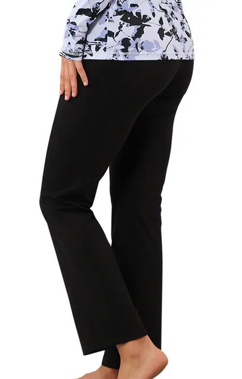 UV SKINZ Everyday Flared Leggings - Black