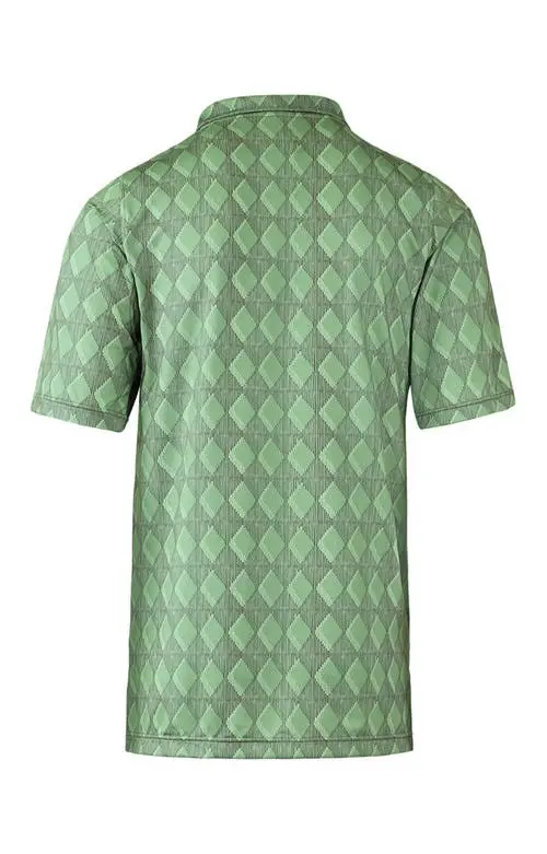 UV SKINZ Short Sleeve Performance Polo - Diamond Ace