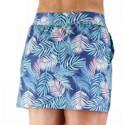 UV SKINZ Active Swim Skirt - Koa Leaves
