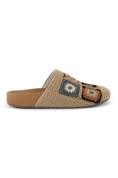 THE SAK Bolinas Crochet Clogs - Acorn Patch