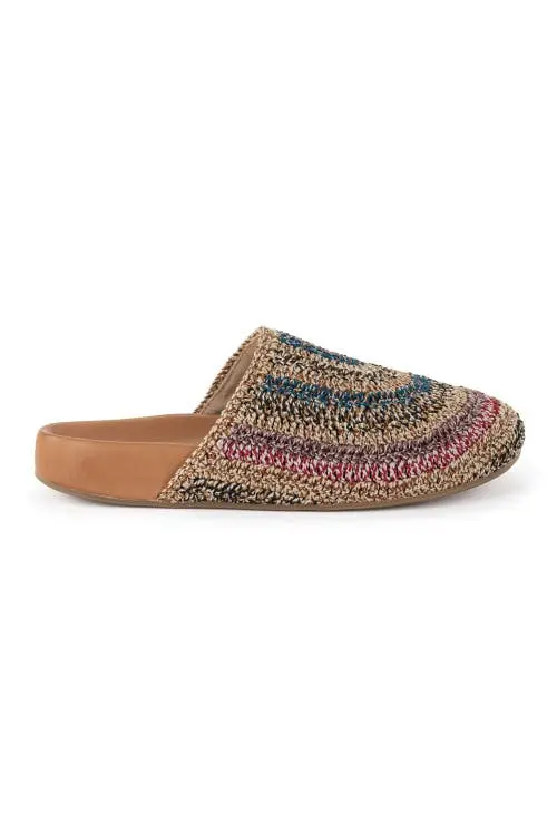 THE SAK Bolinas Crochet Clogs - Ubud Stripe