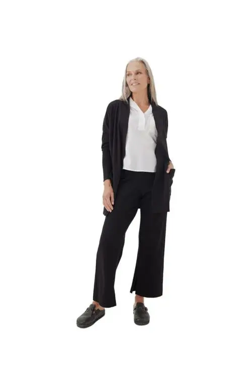 PACT Organic Cotton Cardigan - Black