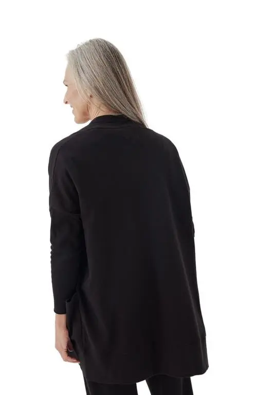 PACT Organic Cotton Cardigan - Black