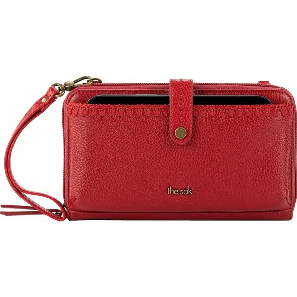 THE SAK Iris Smartphone Crossbody Bag - Scarlet