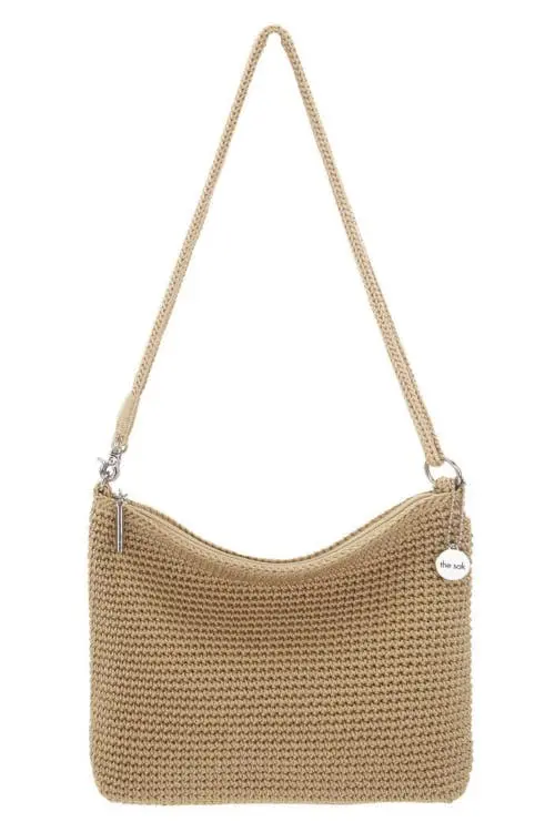 THE SAK Lumi Convertible Crossbody Hand Crochet Bag - Bamboo